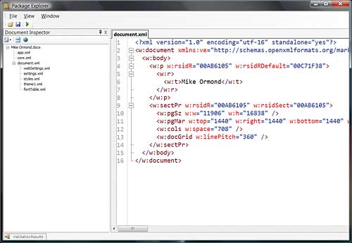 Programming Office Documents With Open Xml Xml Tutorial Developer Fusion
