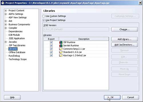 Using AJAX with AjaxTags - Architecture tutorial - developer Fusion