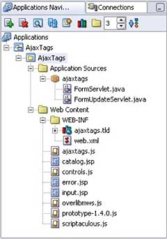 Using AJAX with AjaxTags - Architecture tutorial - developer Fusion