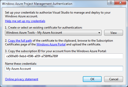 Deploying An Azure Application - Azure tutorial - developer Fusion